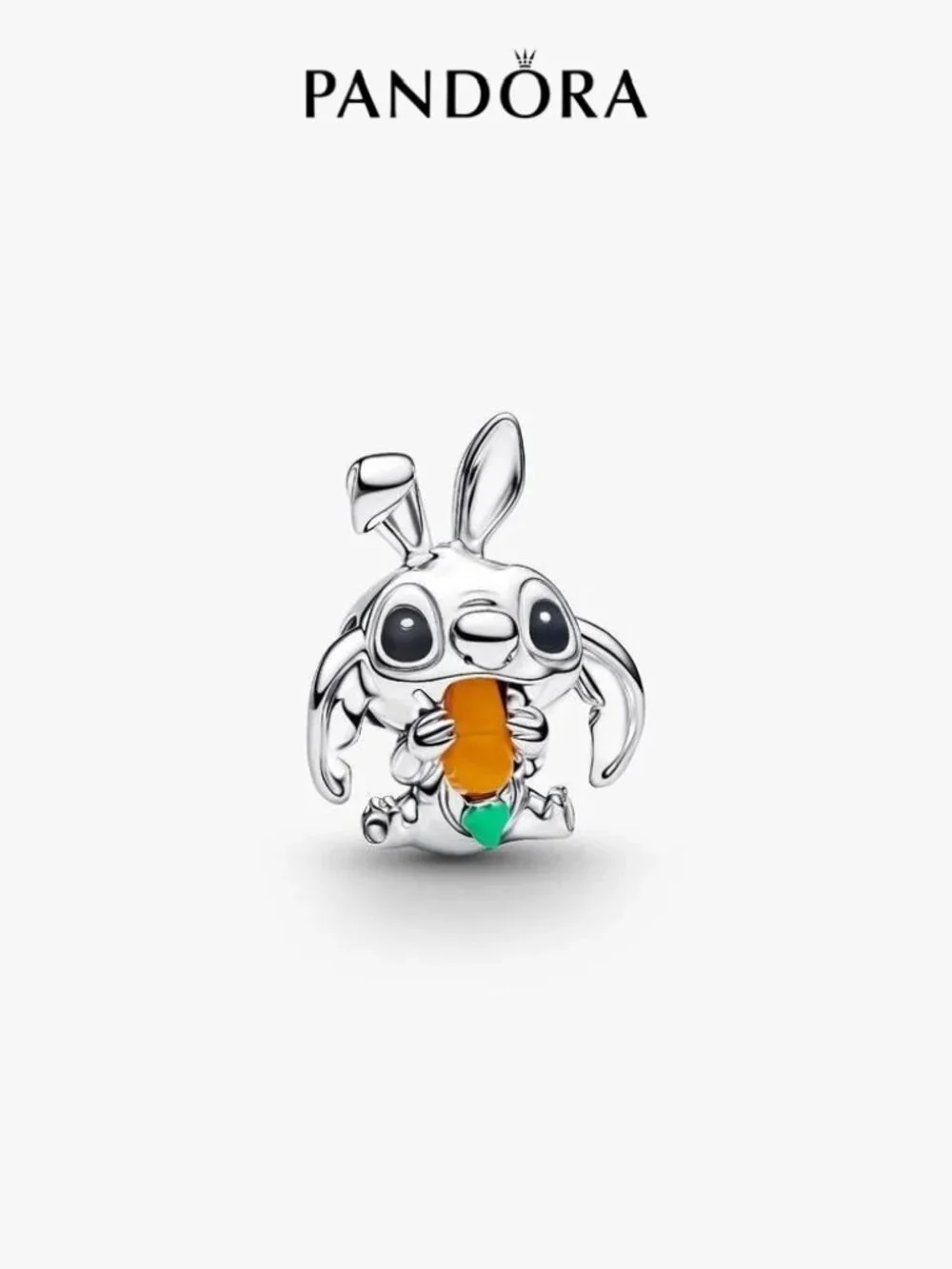 Pandora | Jewelry | Pandora Disney Stitch Easter Bunny Charm | Poshmark